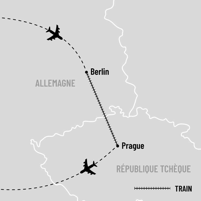 Berlin et Prague en train - Groupe Voyages Québec